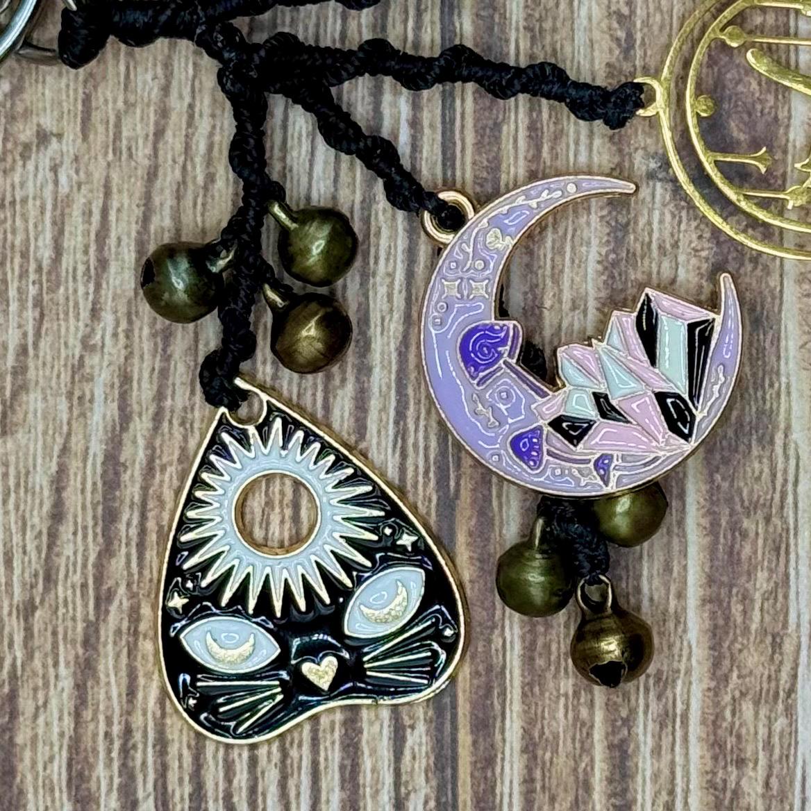 Witch Bells Keychain | Keychain for Protection From Spirits | Crystals ...