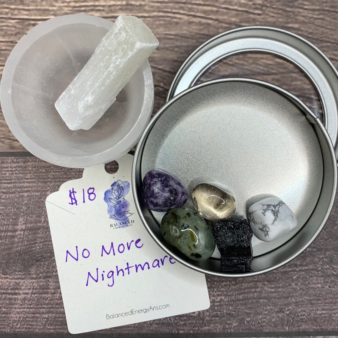 No More Nightmares Crystal Kit | Crystals for Protection | Get Rid of ...