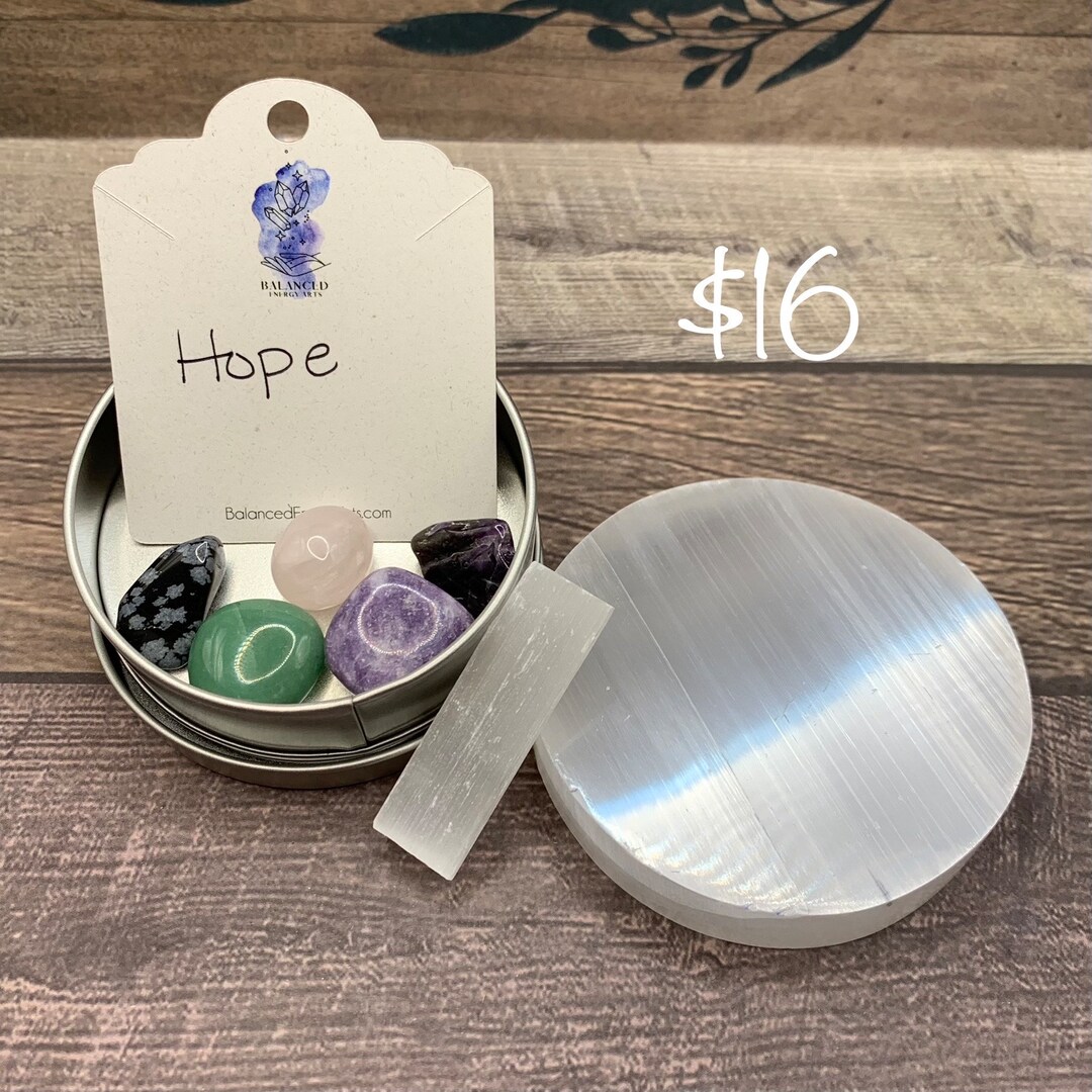 Always Have Hope Crystal Tumble Kit | Never Lose Hope | Crystals for ...