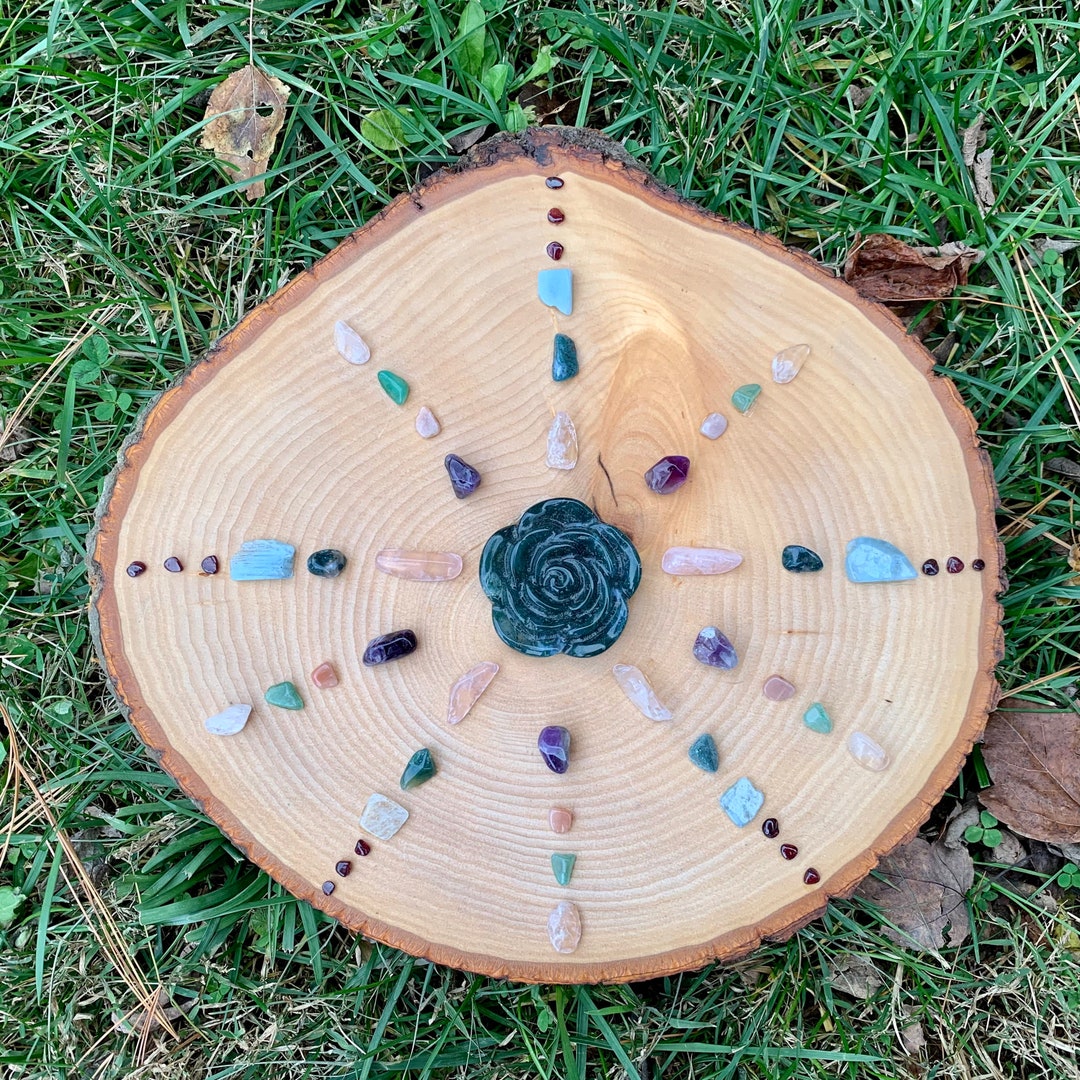 Love Grows Here Crystal Grid | Crystal Grid for Wall | Love Grid ...