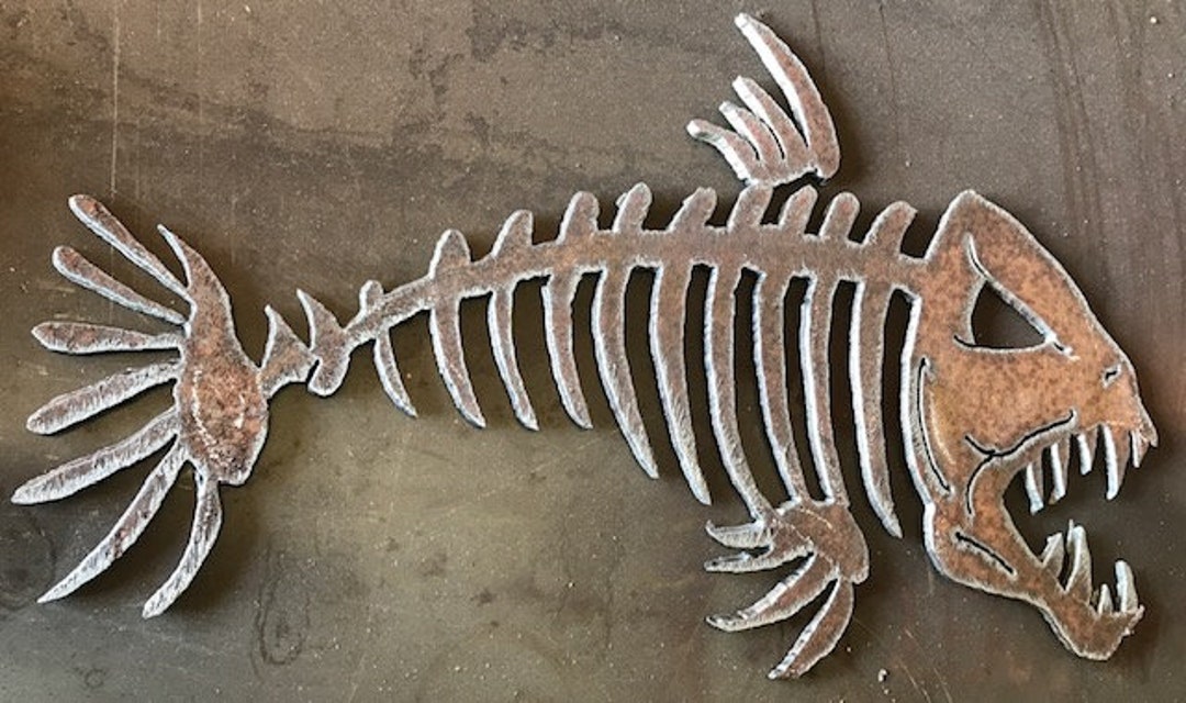 Rustic Fish Art - Etsy