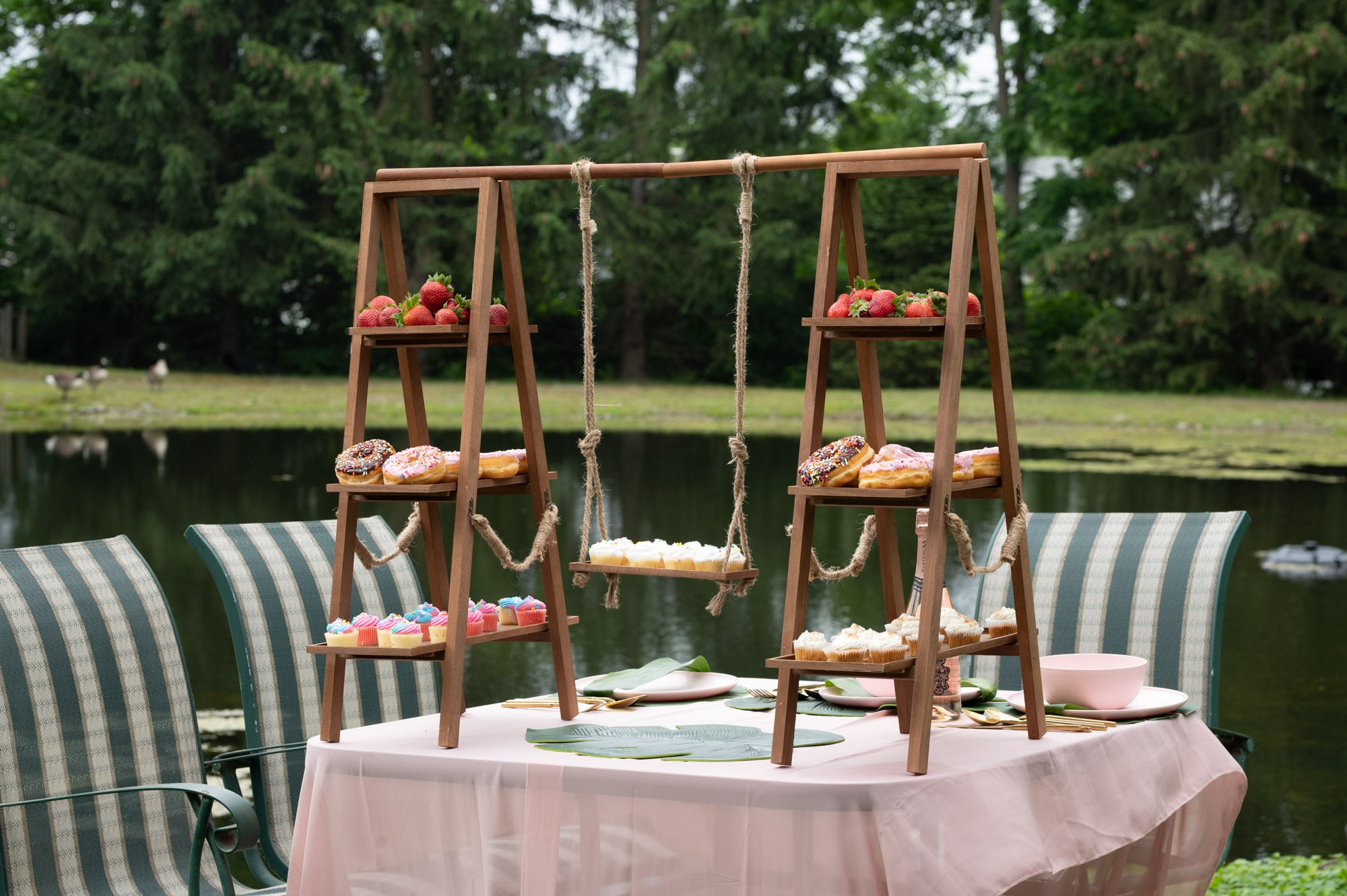 Personalized Party Dessert Station, Custom Serving Stand for Any Event ...