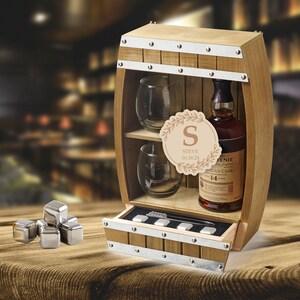 Entertaining Enthusiast's Personalized Wine Barrel - Elegant Wall Decor ...