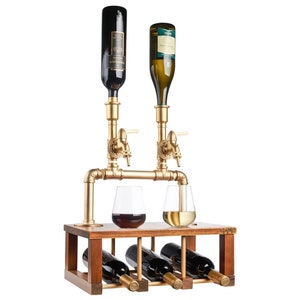 Personalized Wine and Liquor Dispenser for Home Bar - Industrial ...
