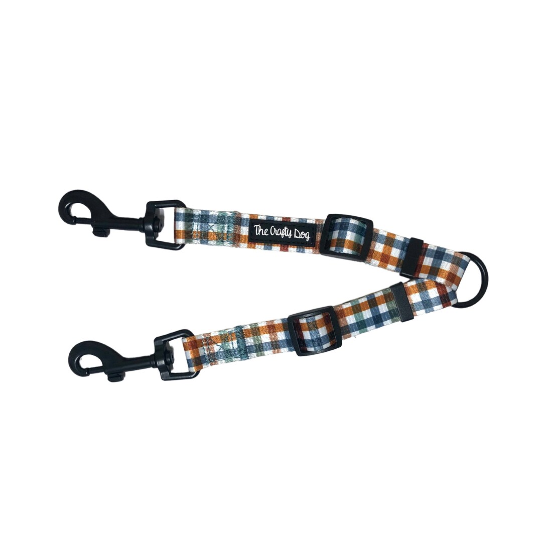 The Crafty Dog Co - Grandad Plaid Lead Splitter Split Lead Houdini Dog ...