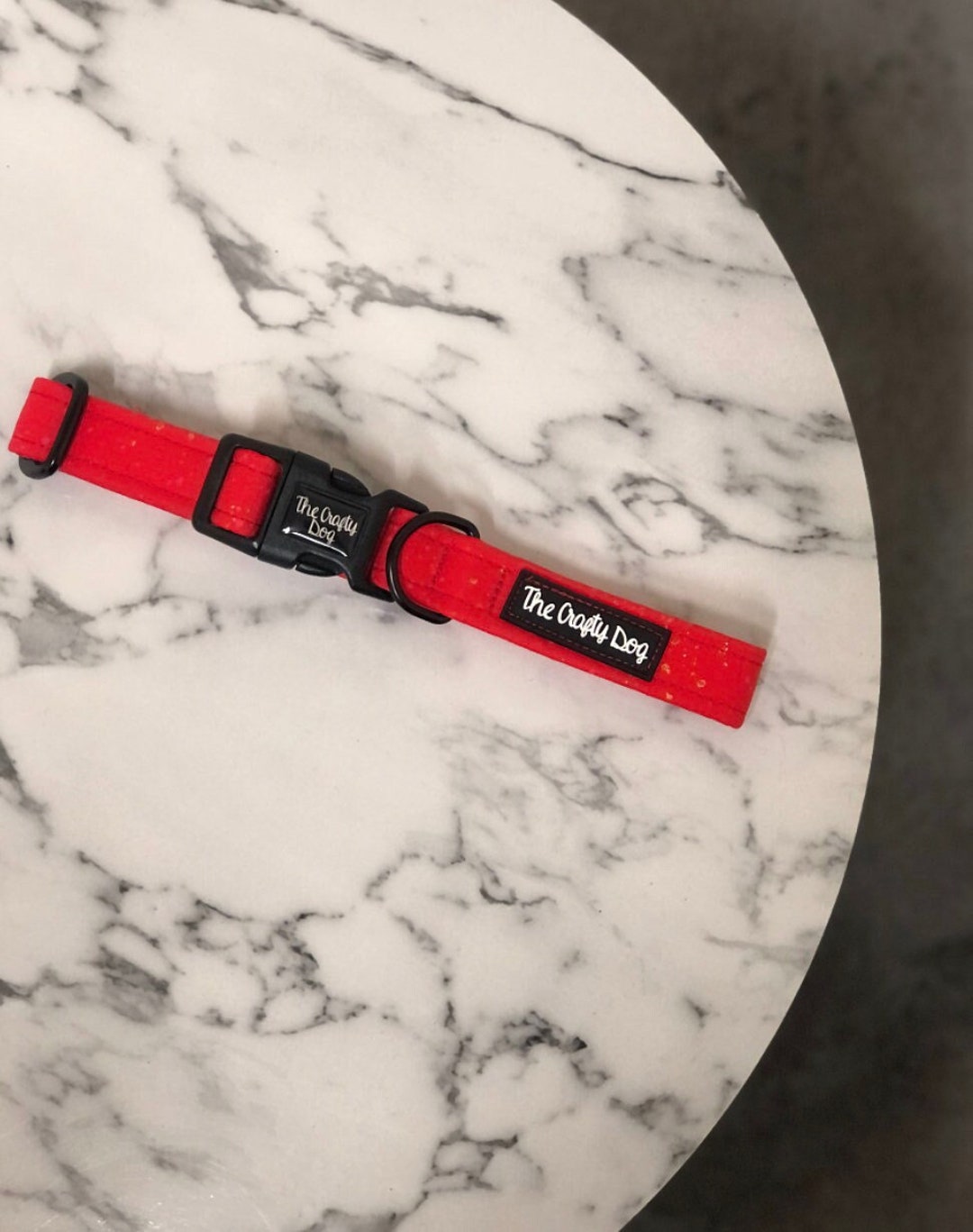 The Crafty Dog Co Sparkler Ruby Dog Collar Cute Accessory Red ...