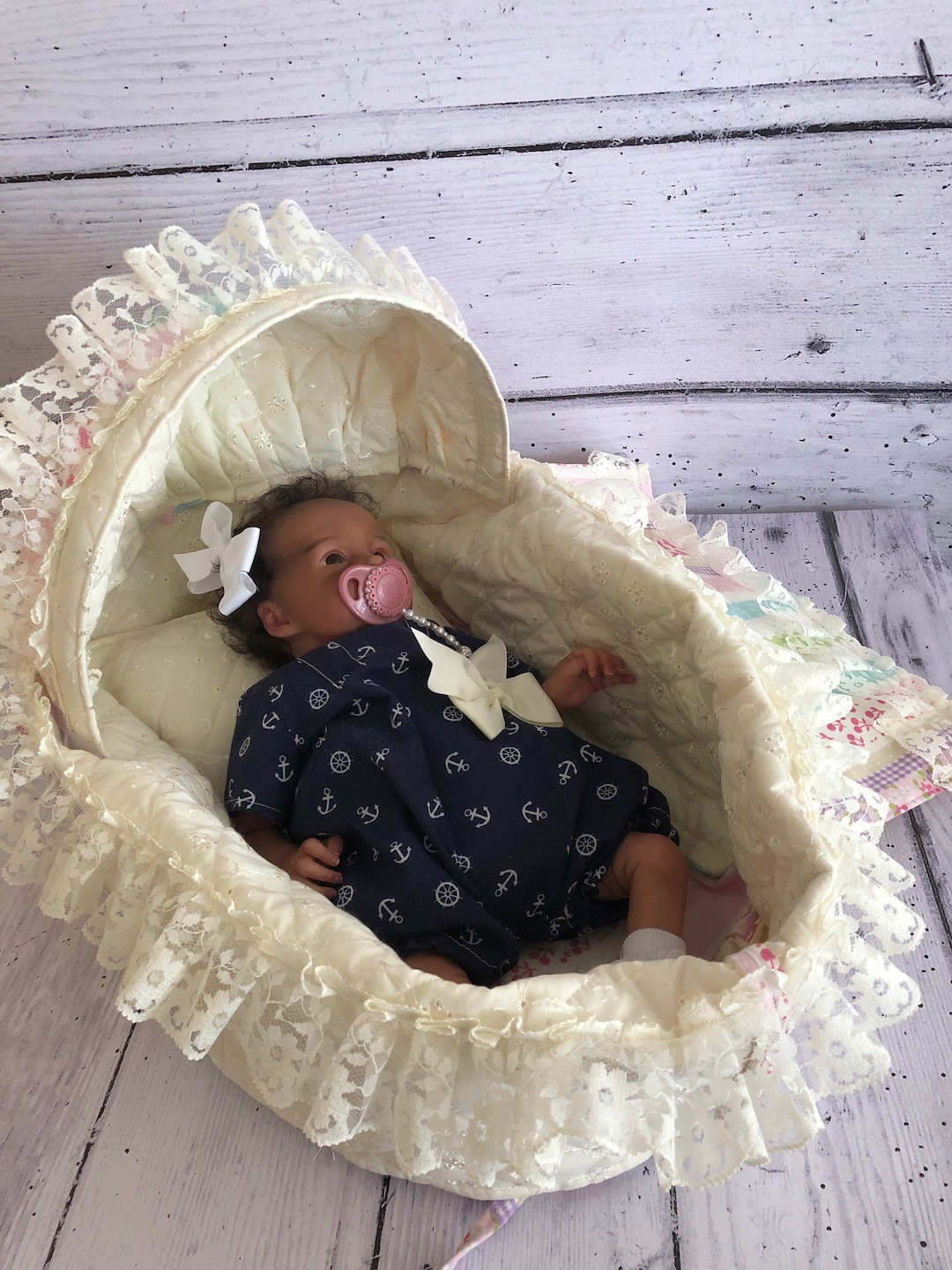 CUSTOM ORDER 18 Inch Fold Down Doll Carry Cot Bag for Reborn Doll - Etsy