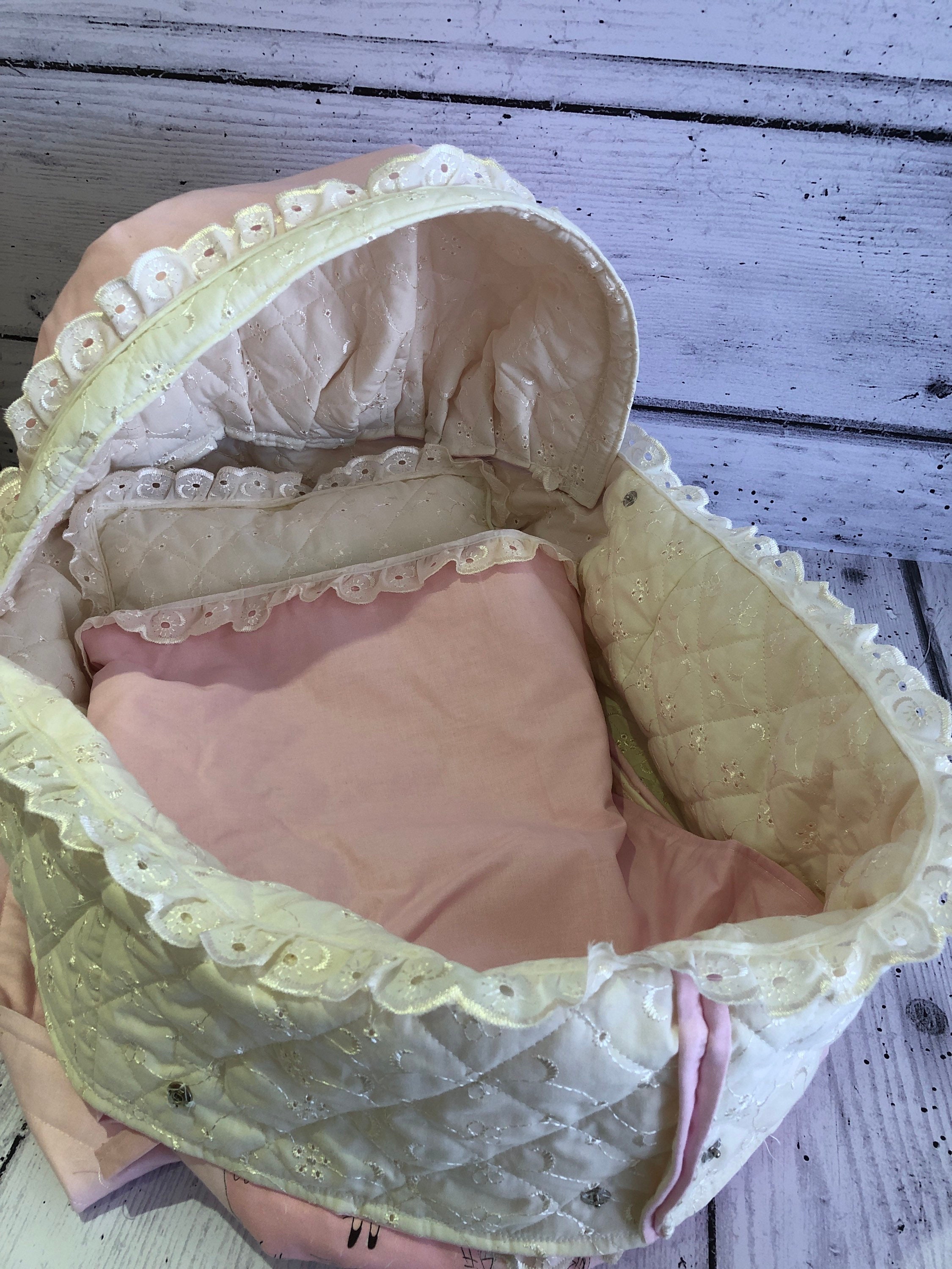 CUSTOM ORDER 18 Inch Fold Down Doll Carry Cot Bag for Reborn | Etsy