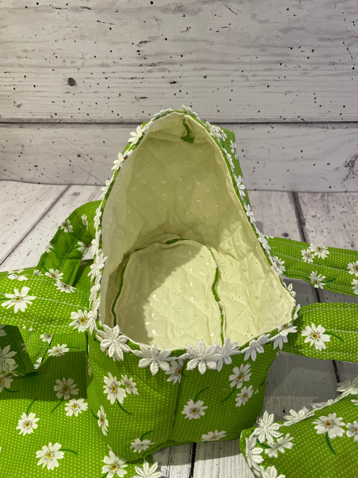 10 Inch Baby Dolls Reborn Carry Cot Crib Daisy Pattern Daisy - Etsy