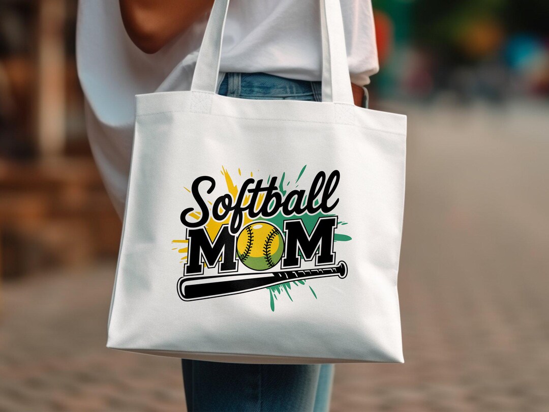 Softball Mom 300 DPI Transparent PNG Design for Tshirts Decals Mugs ...