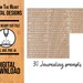 Journaling Prompts SVG Laser Cut File, Daily Journal Ideas SVG ...