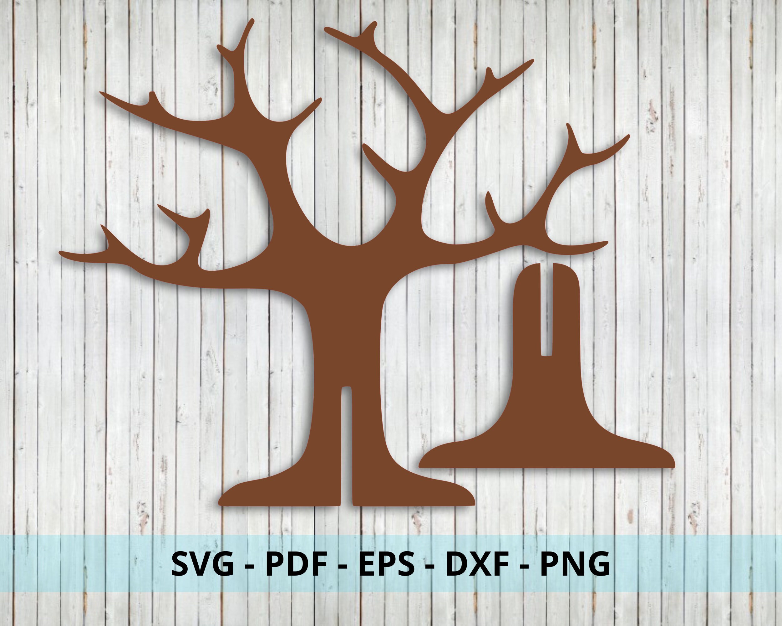 Jewelry Tree Display SVG Cut File | Etsy