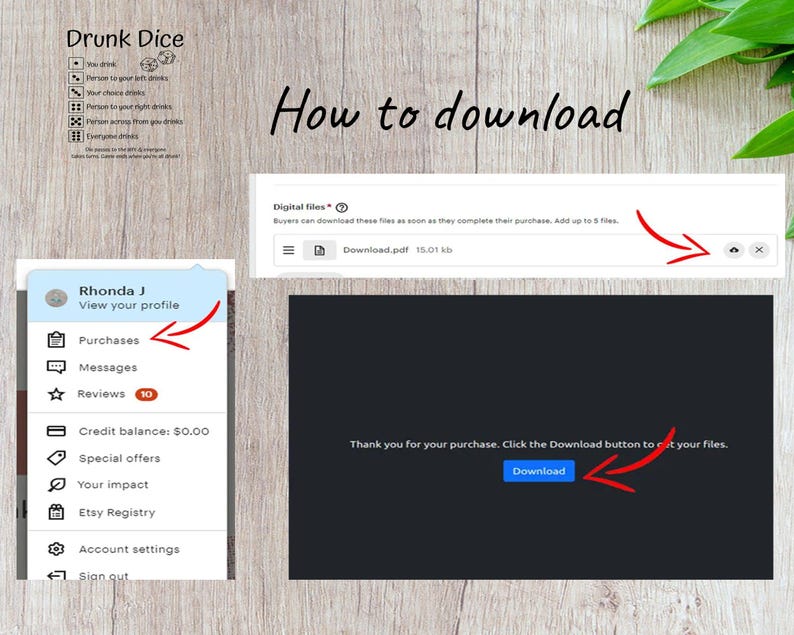 Drunk Dice Game Laser Cut SVG File, Party Dice Game Design, Digital ...
