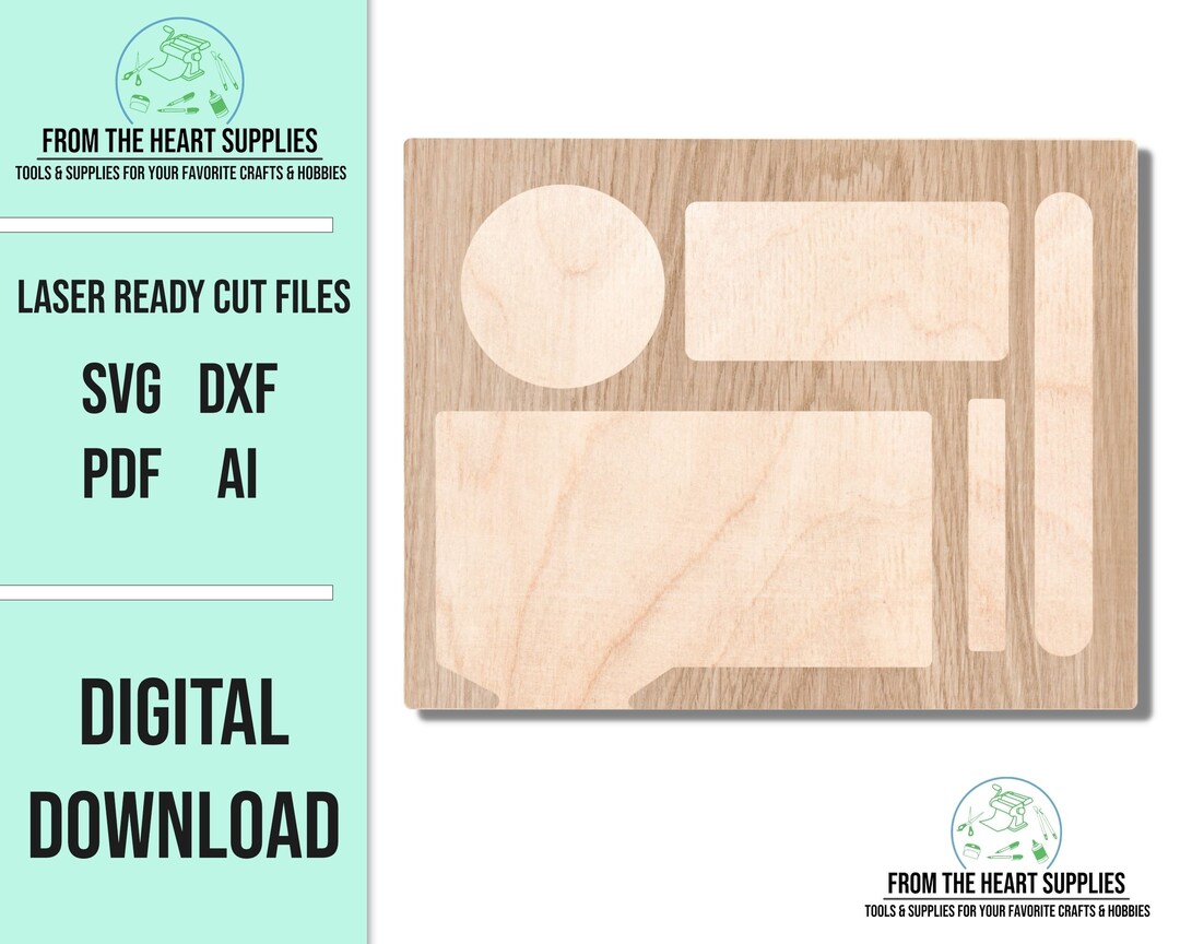 Rolling Tray SVG Template | Rolling Tray Laser Cut File | Rolling Tray ...