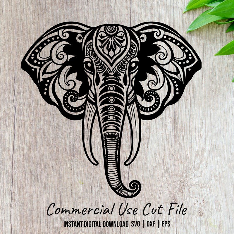 Elephant Mandala - Etsy