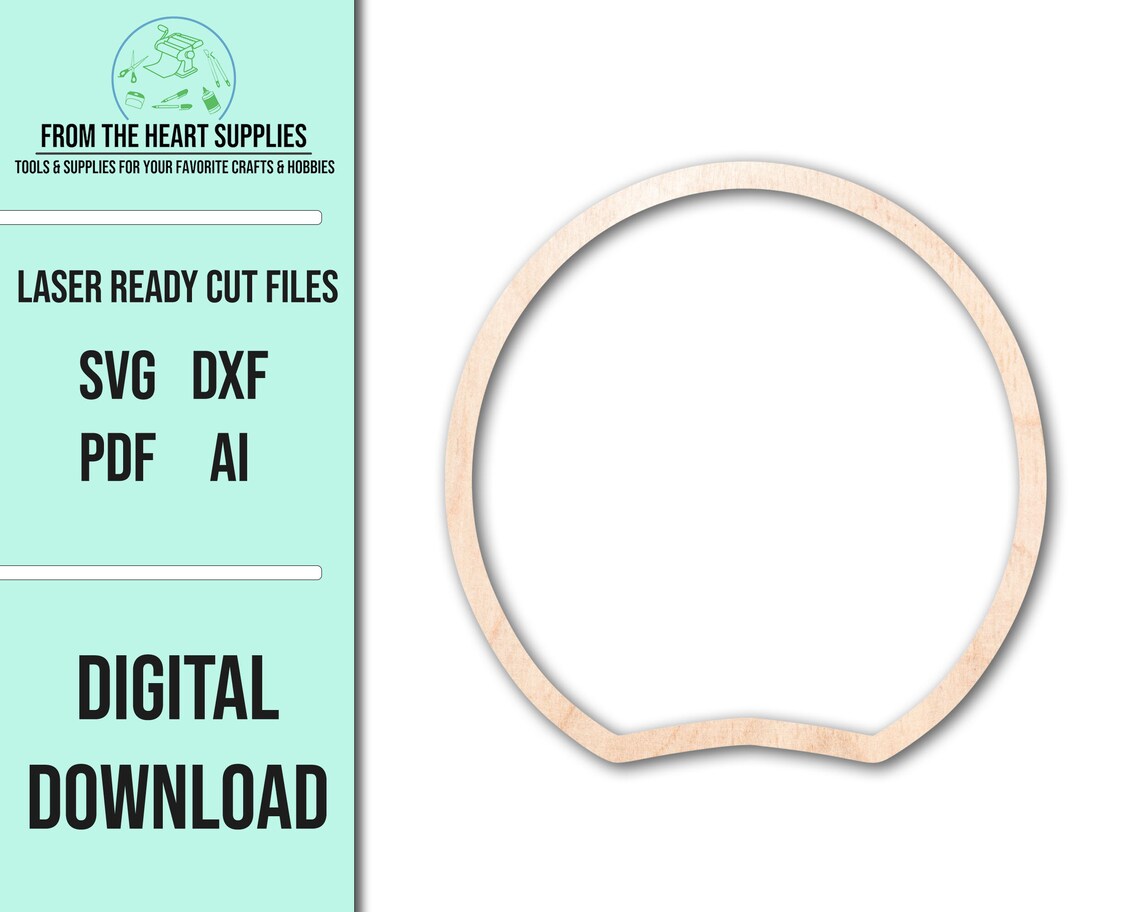 Mouse Ear SVG: Laser Cut File (digital Download) - Etsy