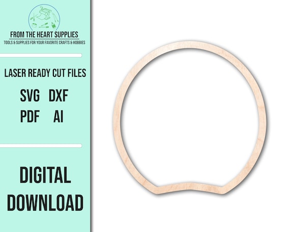 Mouse Ear SVG Laser Cut File / Mouse Ear SVG / Glowforge Cut | Etsy UK