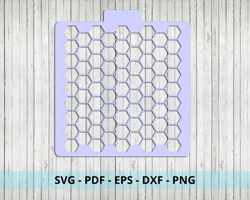 Honeycomb Stencil SVG Cut File - Etsy