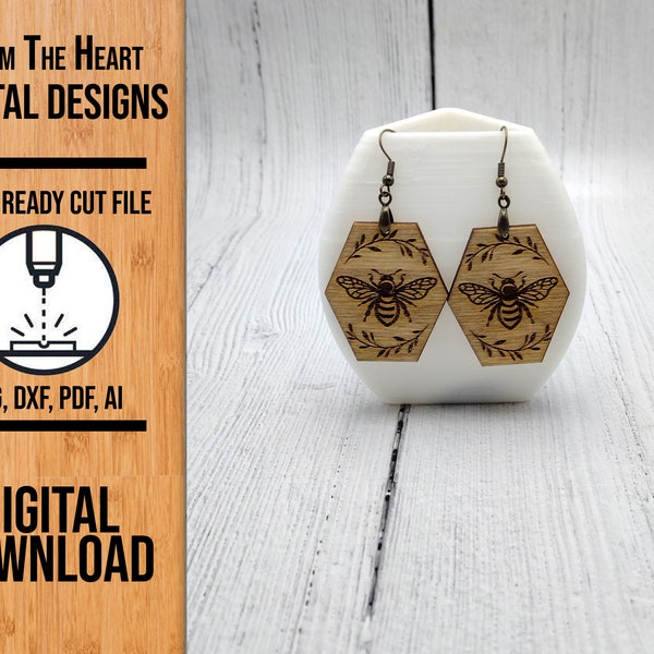 Bee Earrings - Etsy