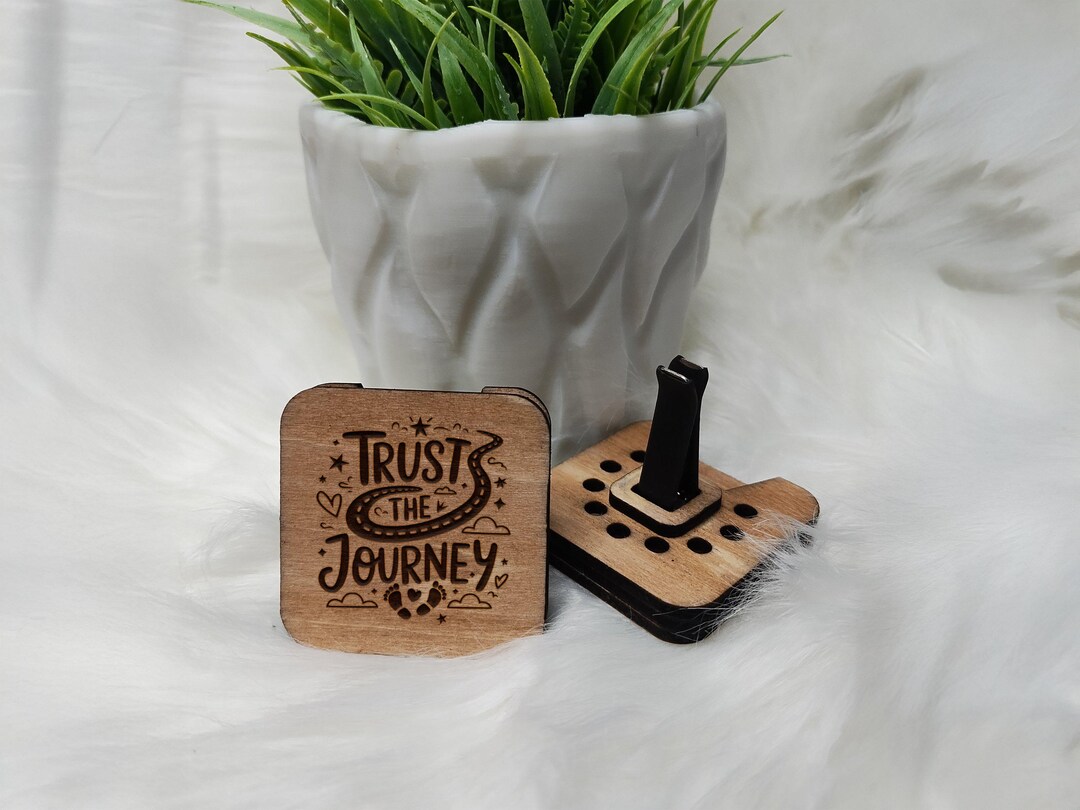 Car Vent Diffuser SVG Laser Cut File, Trust the Journey Car Freshener ...