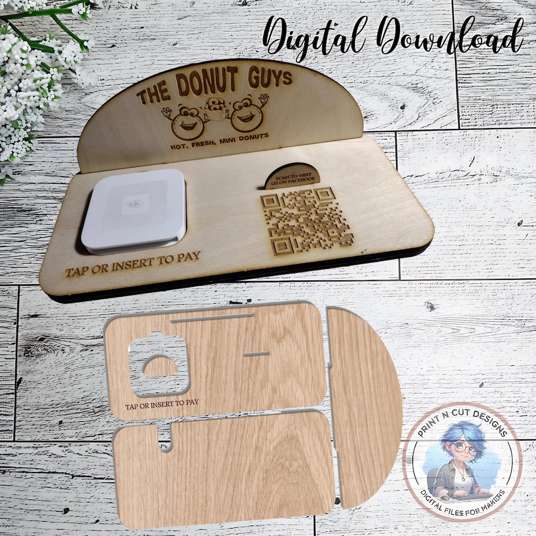 Square Reader Docking Station SVG Laser Cut File (digital Download ...
