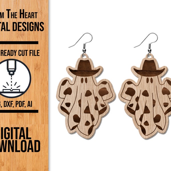 Laser Cut Earrings - Etsy