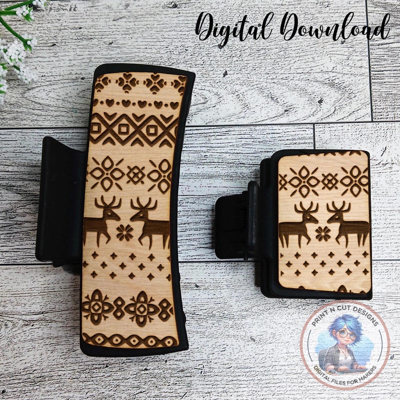 Nordic Hair Claw Clips - Etsy