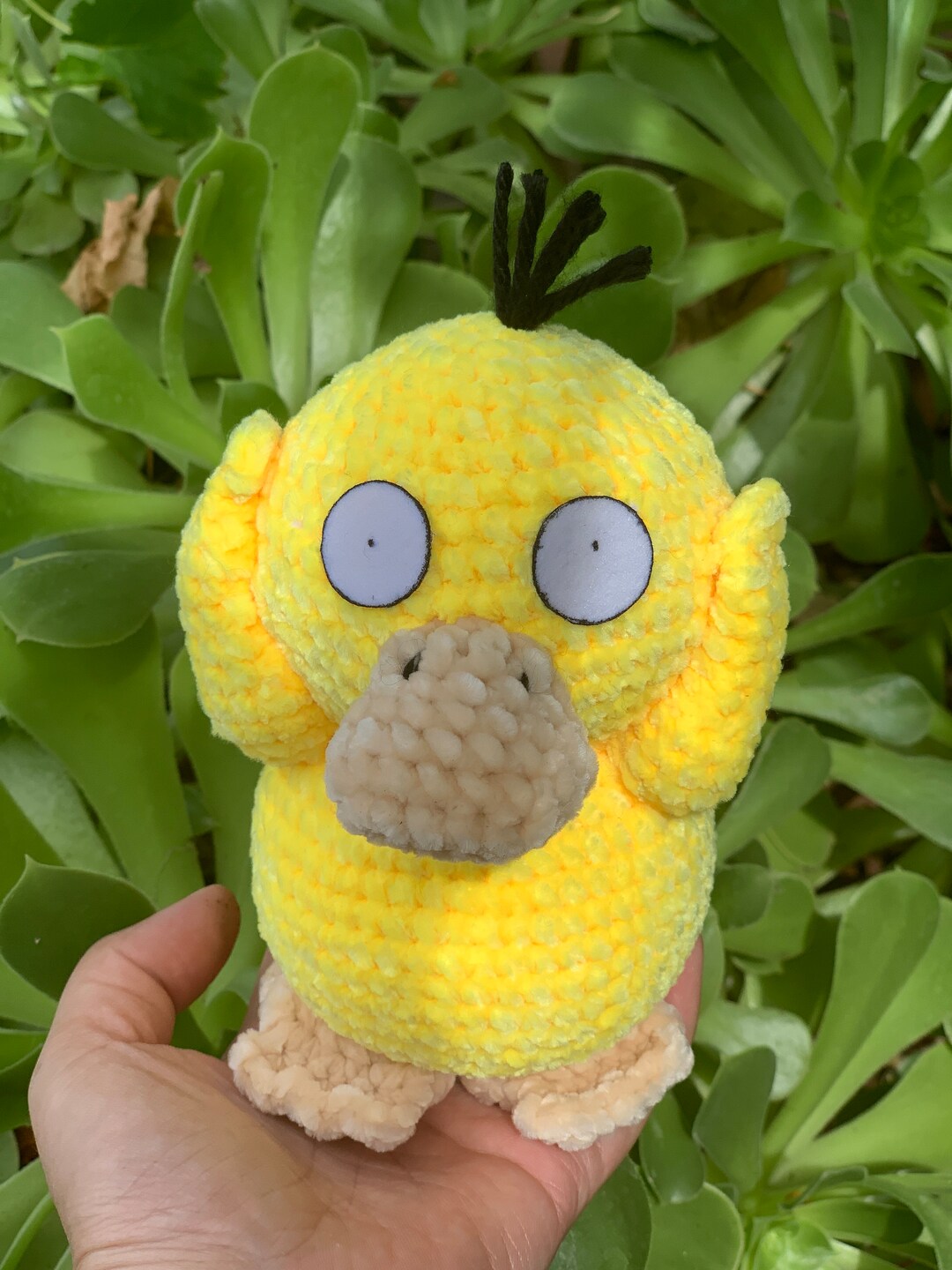 6 Crochet Plush Stuffed Toy Inspired by Pokémon Psyduck - Etsy