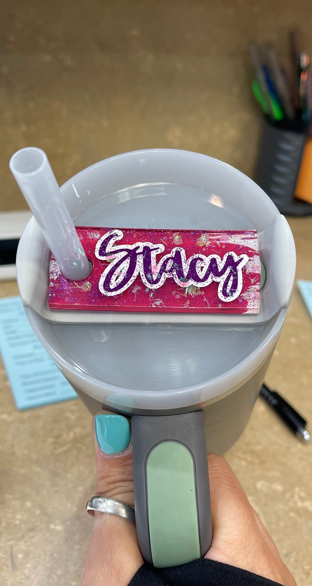 Name Tag for Stanley Cup Personalized Stanley Tag for 20oz Stanley Name ...