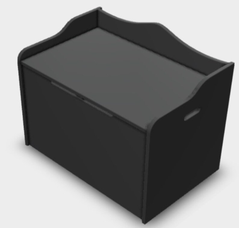 Toy Box Template - Etsy