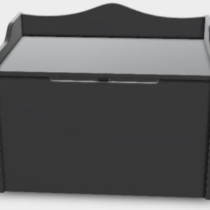 Toy Box Template - Etsy