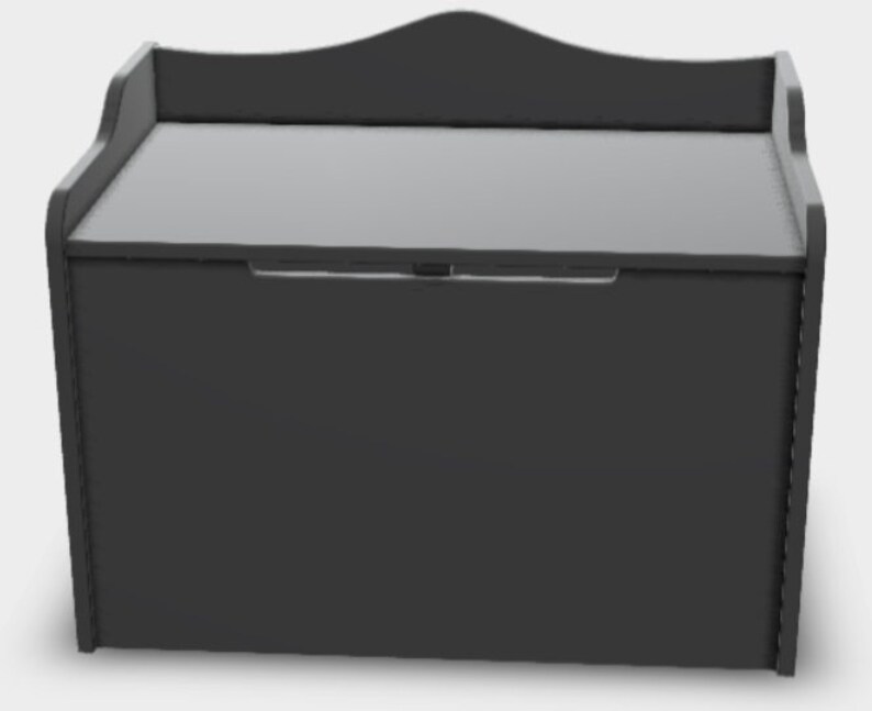 Toy Box Template - Etsy