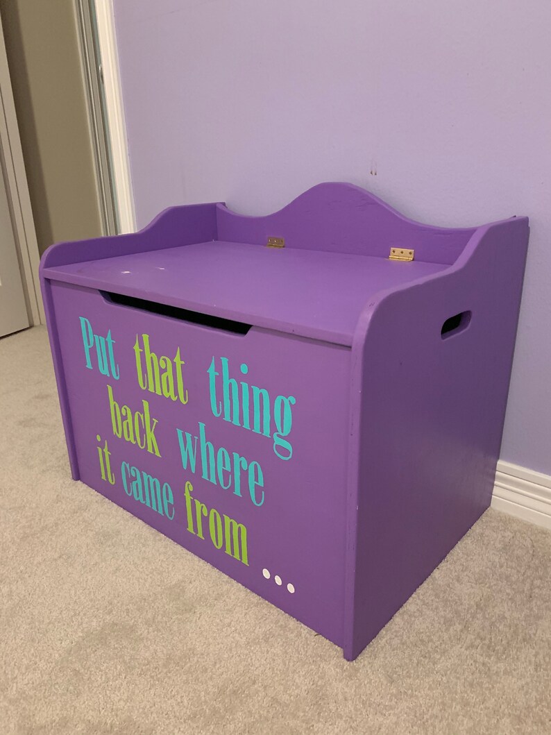 Toy Box Template - Etsy