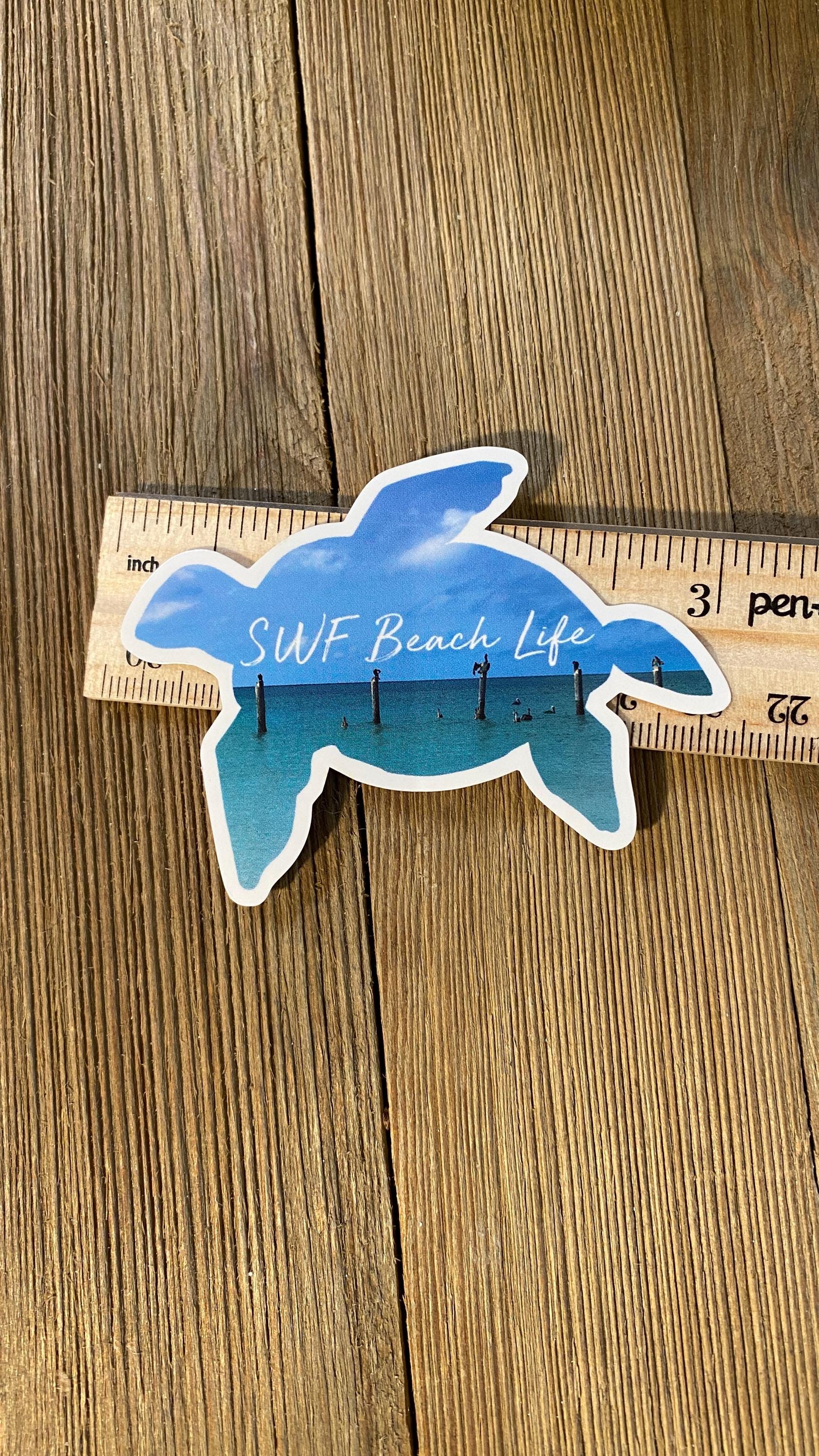 SWF Beach Life Sticker - Etsy