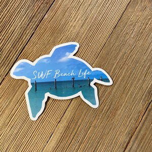 SWF Beach Life Sticker - Etsy