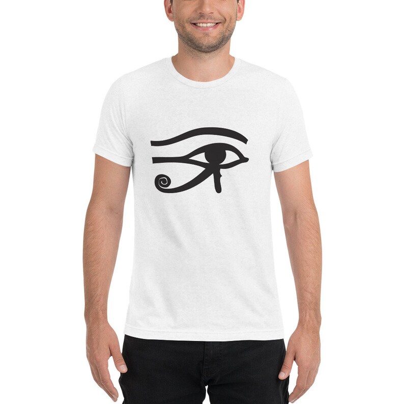 Eye of Horus Mystique: Symbolic Egyptian Graphic Tee for Spiritual ...