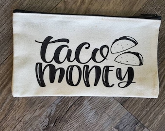 Taco Money Svg - Etsy