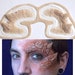 Alien Forehead Brow Prosthetic, Sci-fi, Fantasy, SFX Makeup, Silicone ...