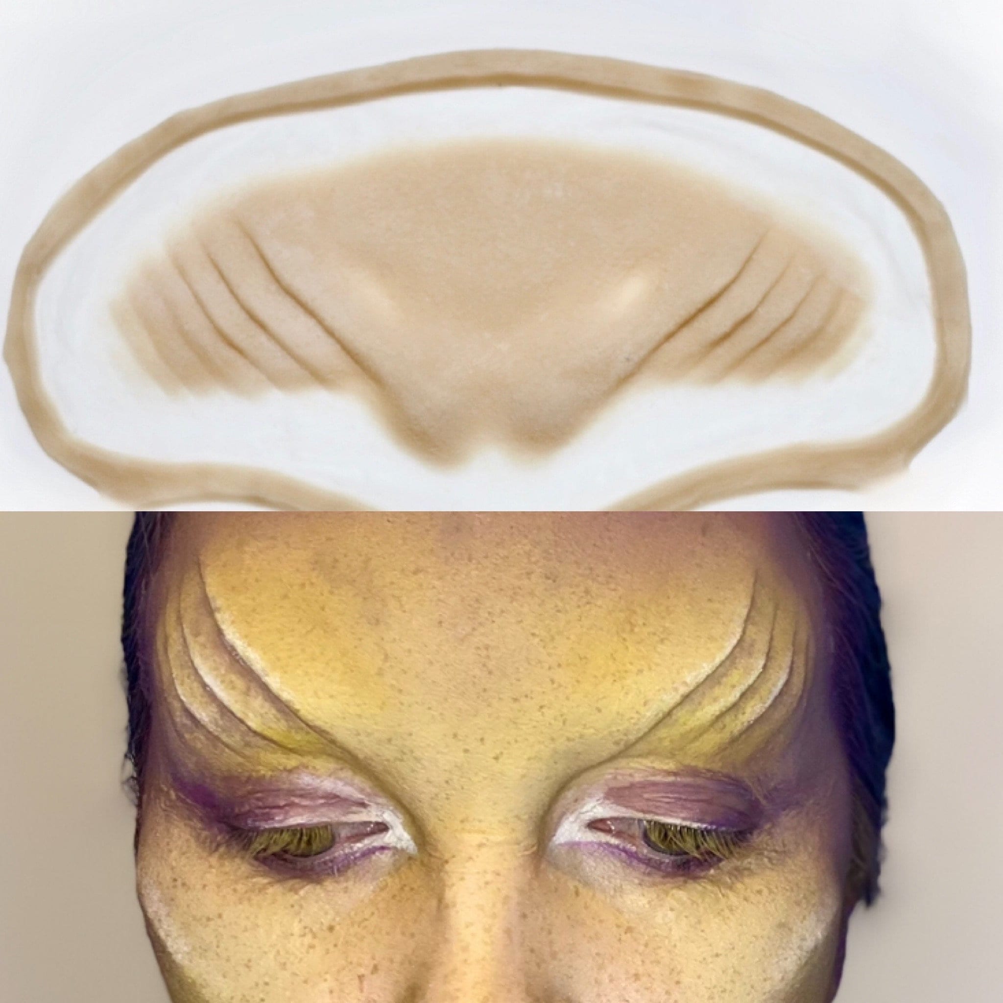 Alien Forehead Silicone Prosthetic - Etsy