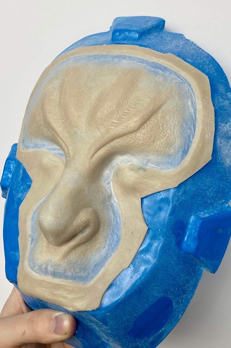Alien Sci-fi Prosthetic, Encapsulated Silicone Prostehtic - Etsy