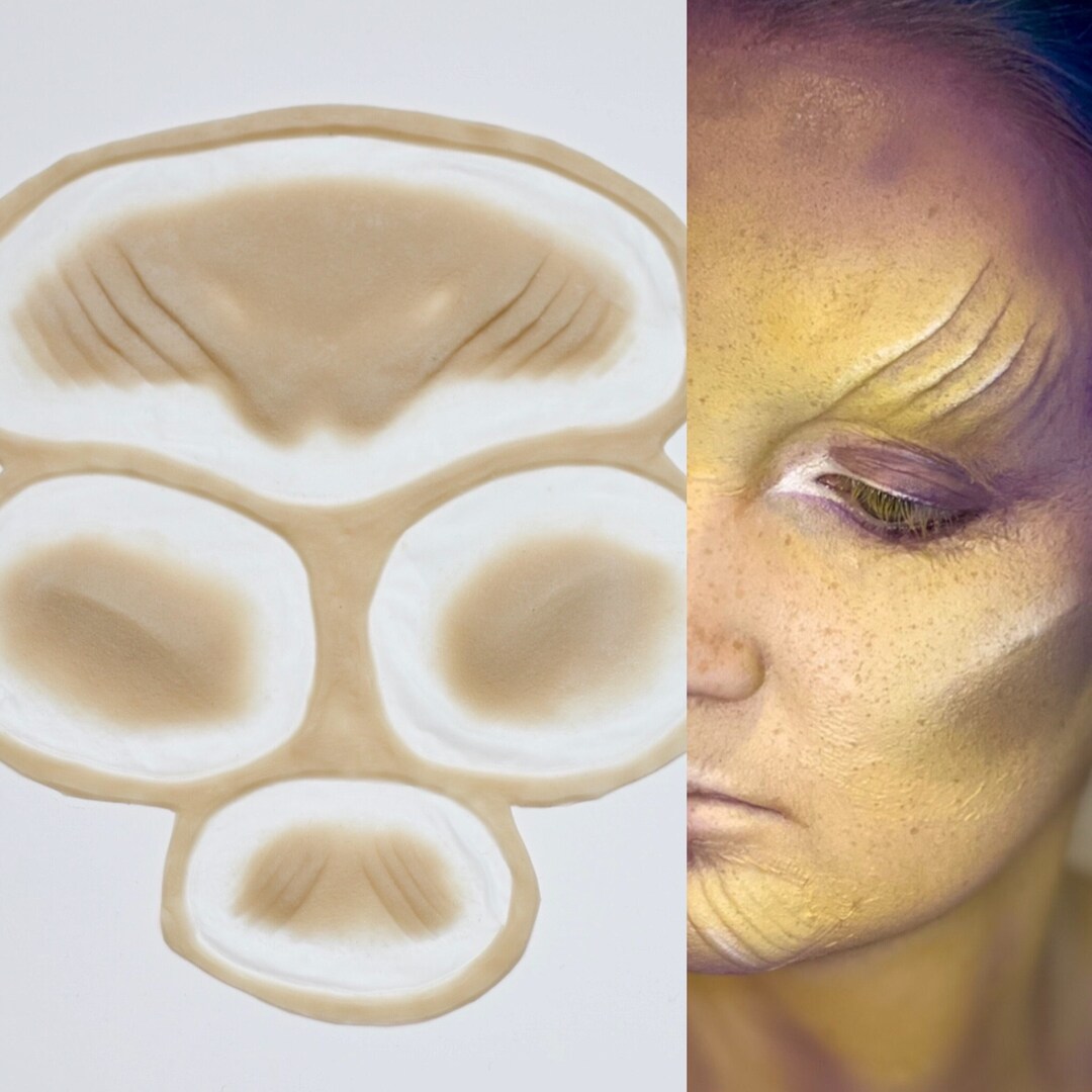 Alien Scifi Silicone Prosthetics Set - Etsy