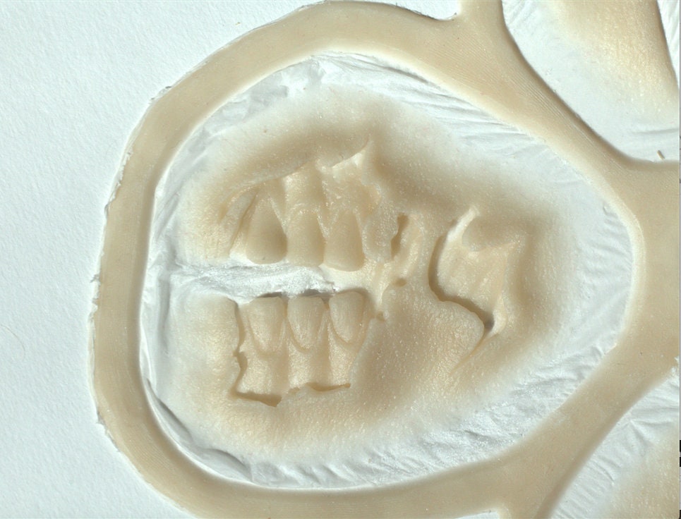 Zombie Jaw/mouth and Cheekbones/eye Sockets Prosthetics SFX | Etsy