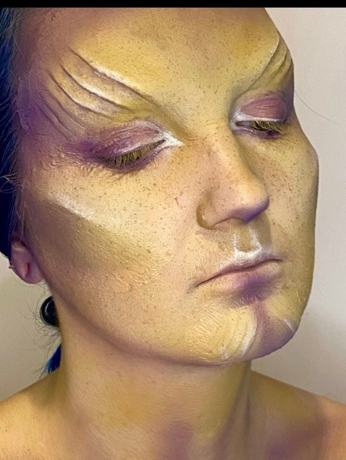 Alien Forehead Silicone Prosthetic - Etsy