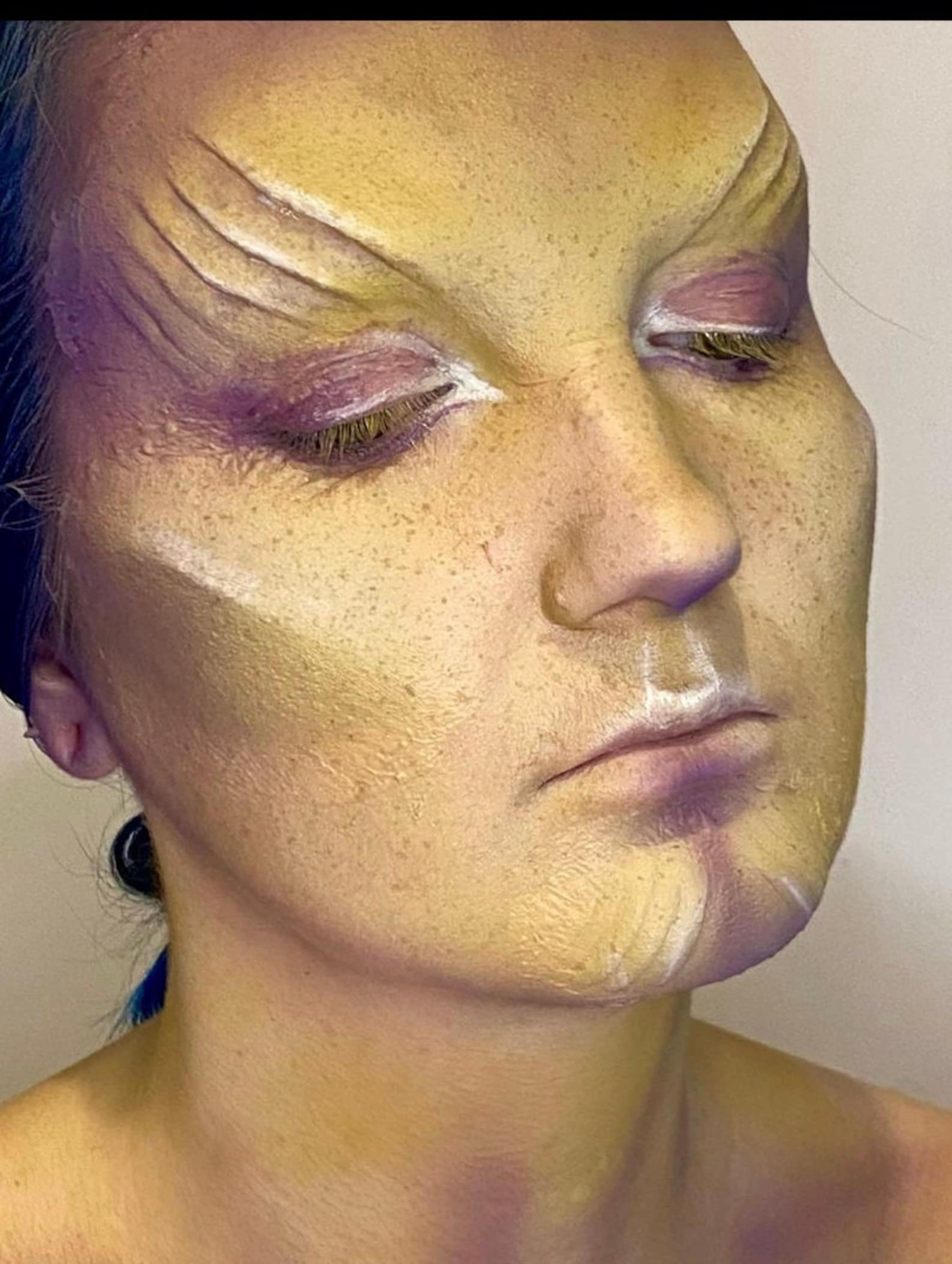 Alien Forehead Silicone Prosthetic - Etsy