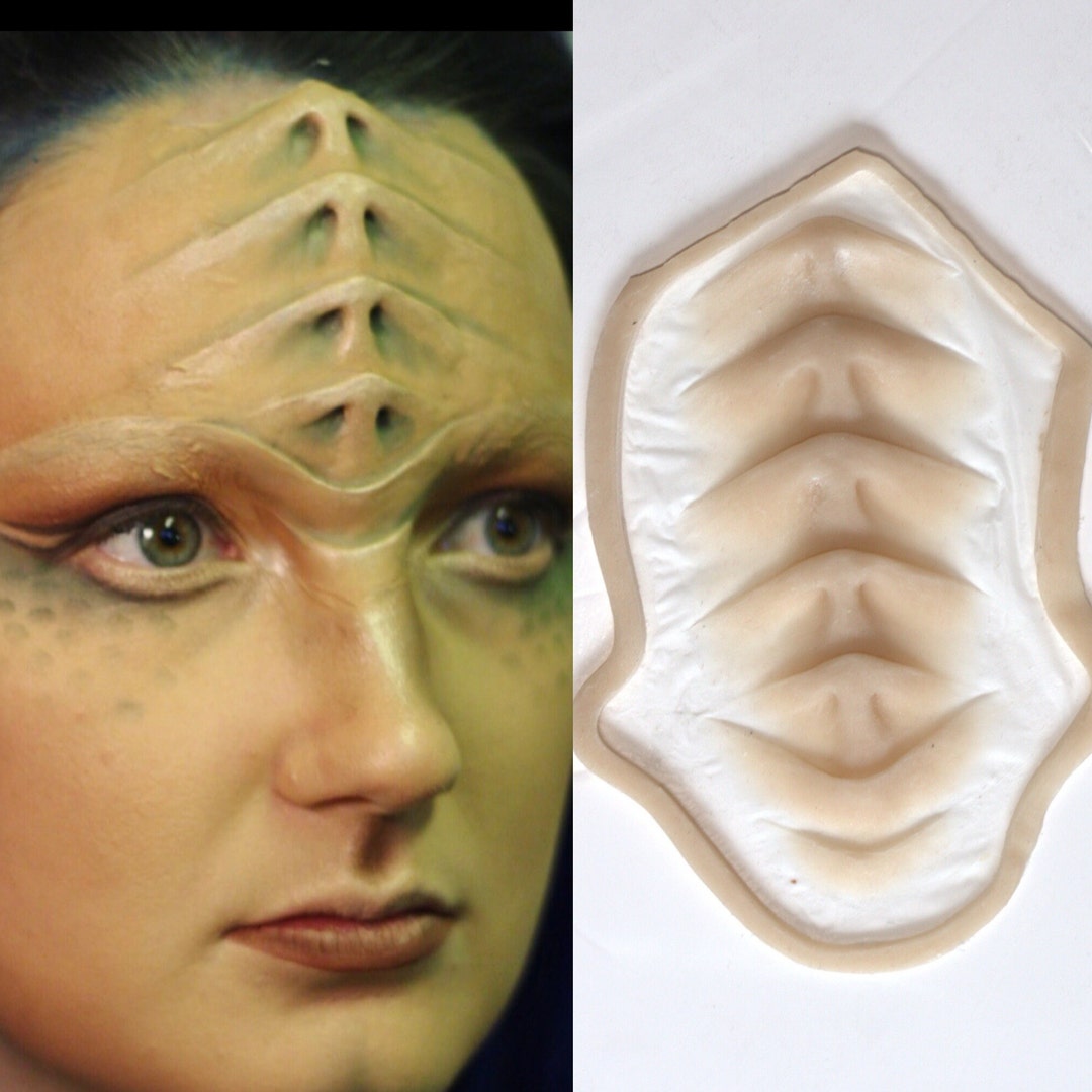 Alien Prosthetic, SFX Makeup, Silicone Appliance, Halloween, Special ...