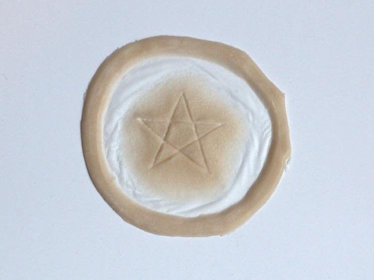 Pentagram Satanic Scar/wound Prosthetic | Etsy