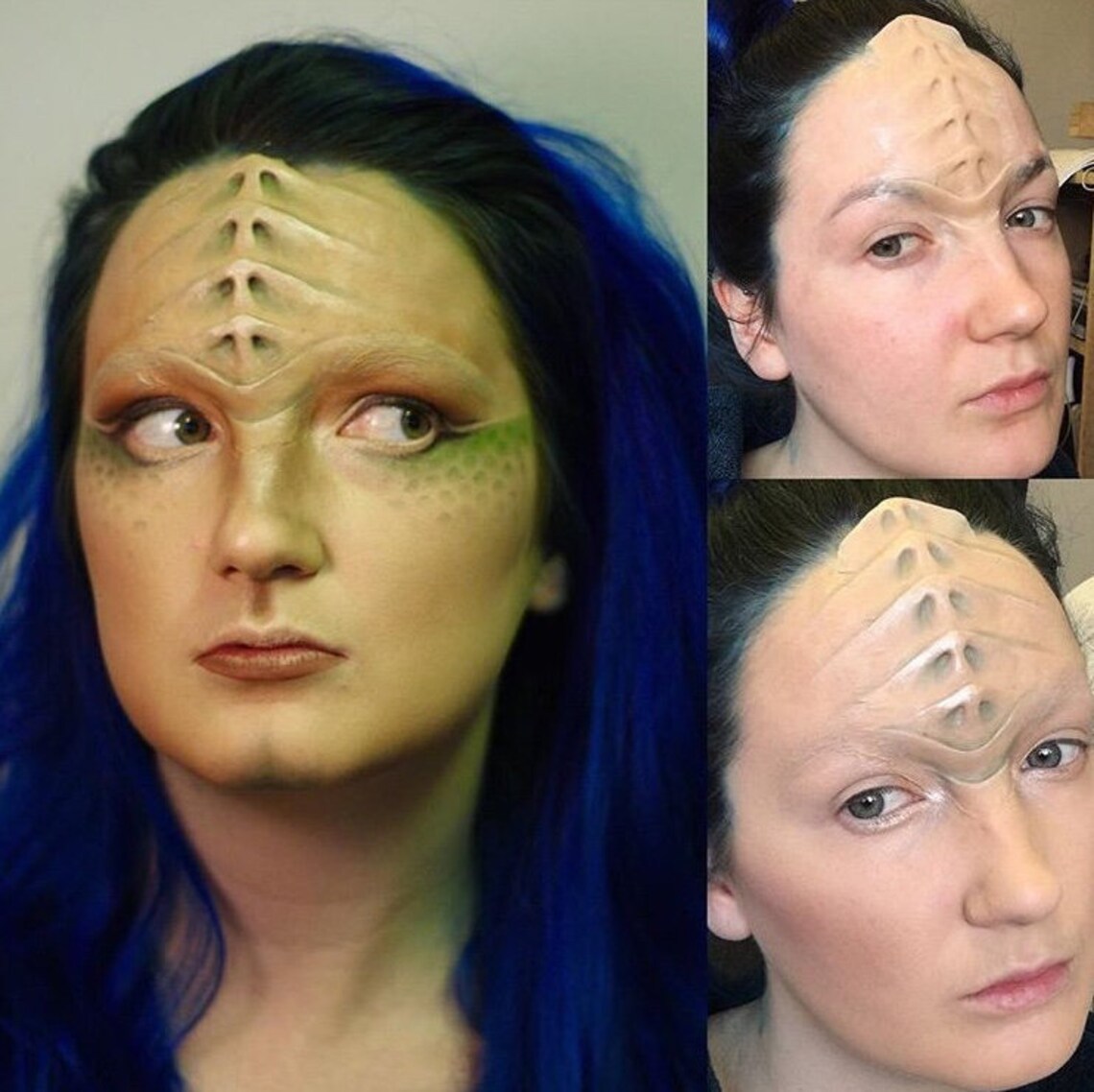 Alien Prosthetic SFX Makeup Silicone Appliance Halloween - Etsy