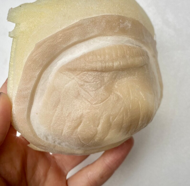 Monkey/ape Chin Prosthetic, Silicone Encapsulated Prosthetic - Etsy