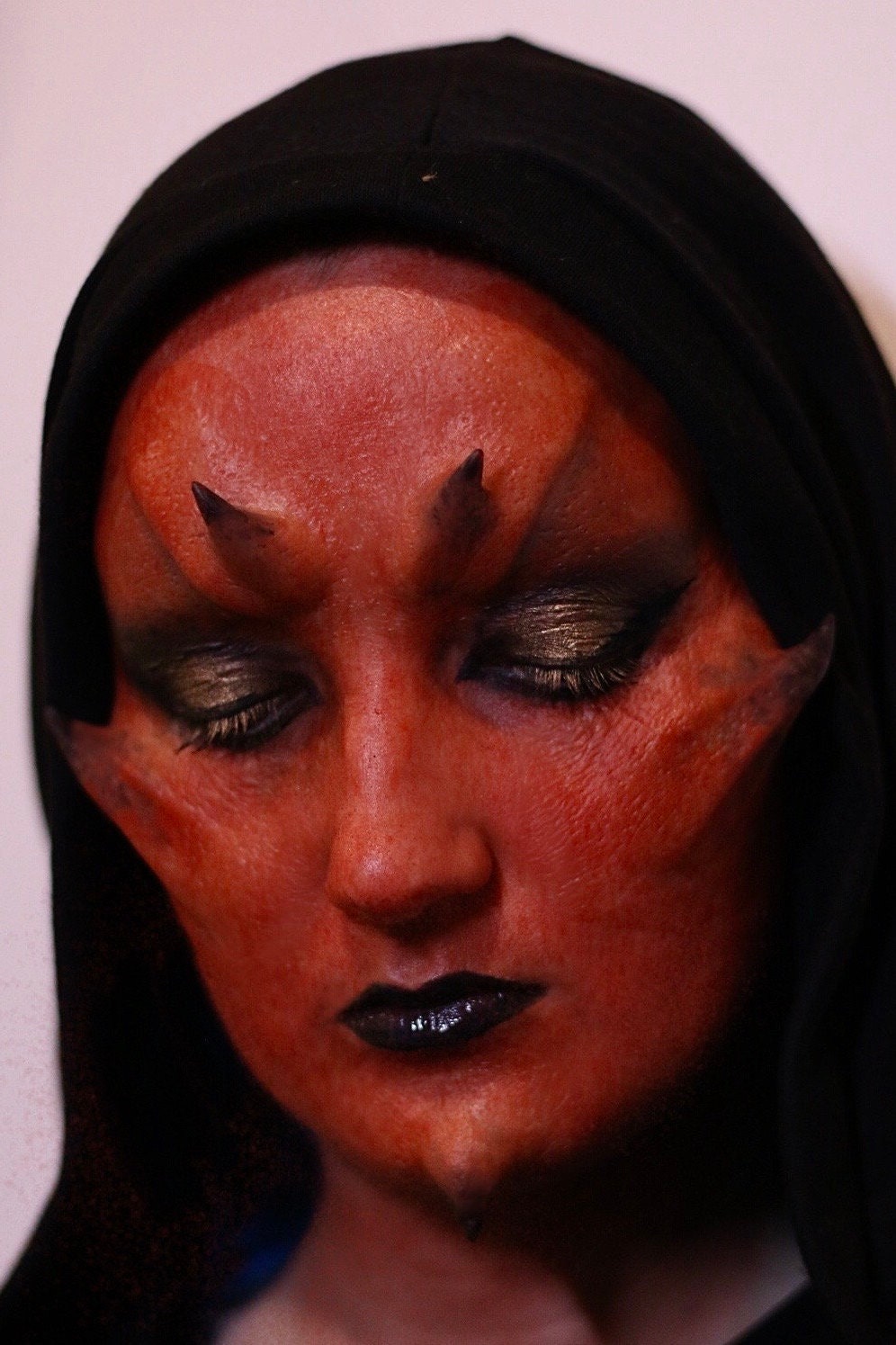 Alien Devil Cheekbones and Forehead Prosthetic SFX Makeup - Etsy UK