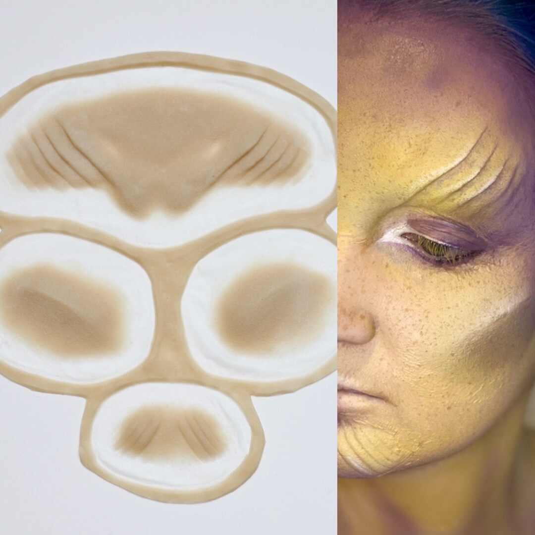 Alien Scifi Silicone Prosthetics Set - Etsy